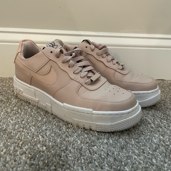 Nike | Shoes | Nike Blush Pink Lowtop Sneakers | Poshmark